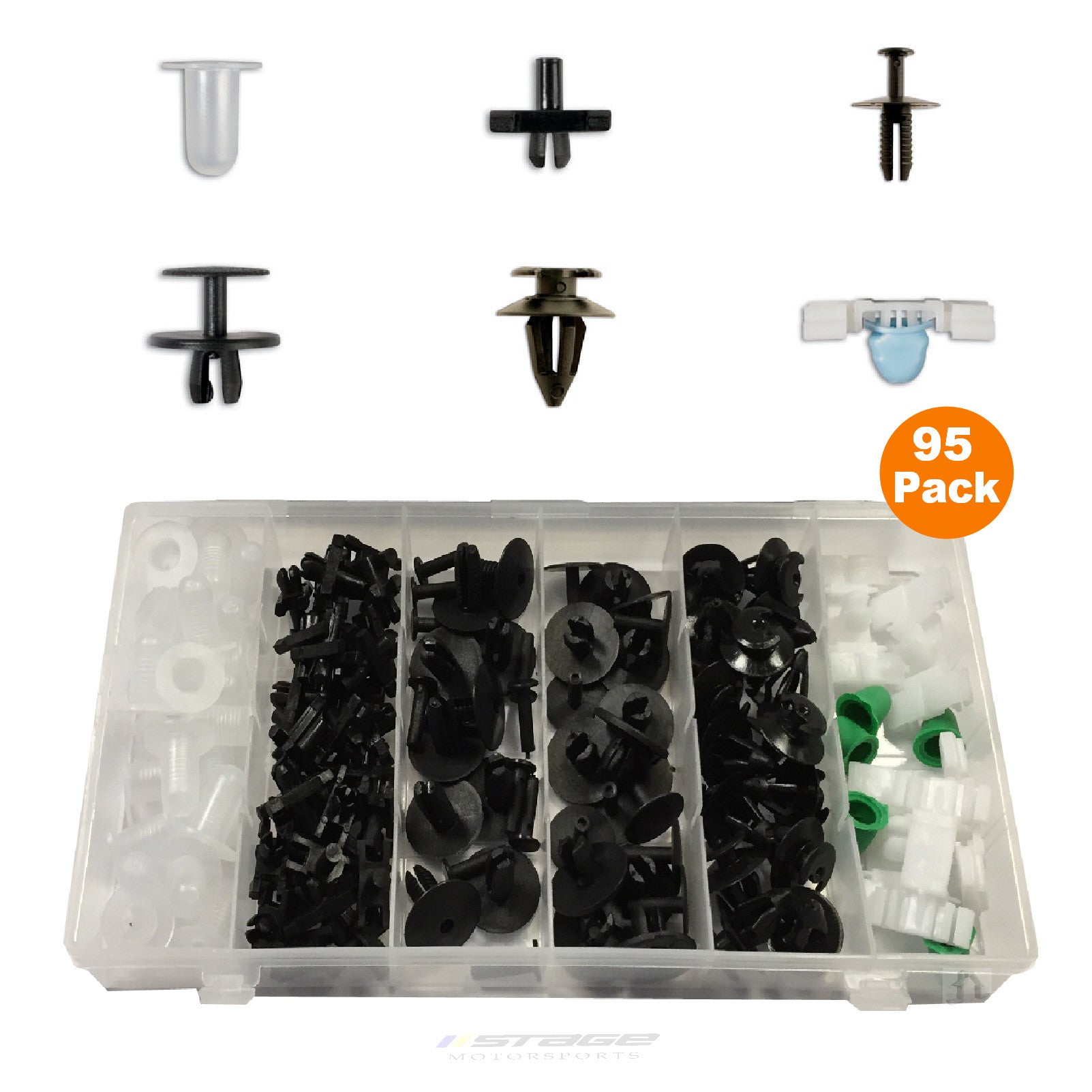 95 x Assorted BMWCar Door Panel Trim Clips – Stagemotorsport