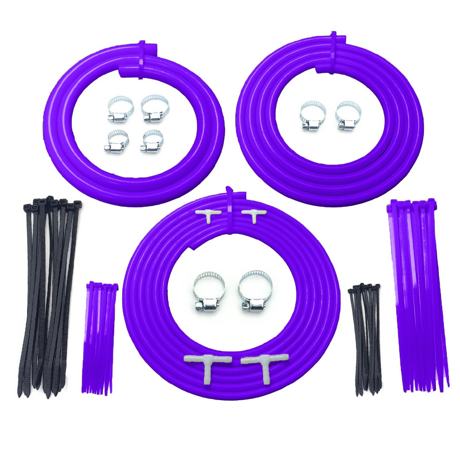 Universal Purple Engine Bay Silicone Hose Dress Up Kit – Stagemotorsport